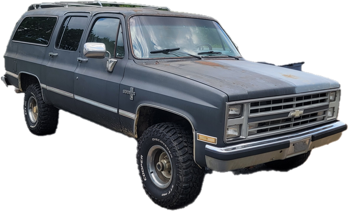 Jason's 1986 Chevrolet K10 Suburban - Holley My Garage