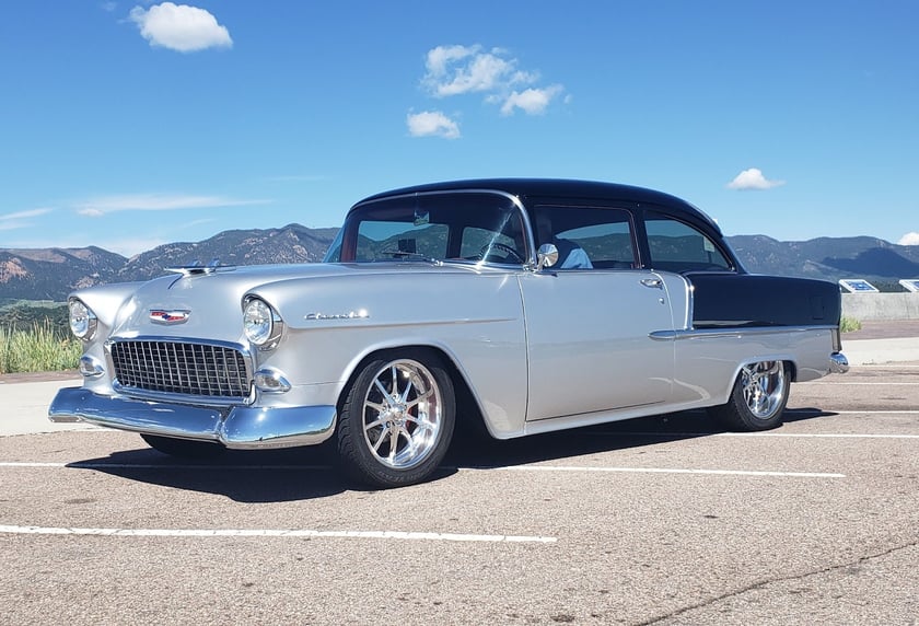 Delbert's 1955 Chevrolet Two-Ten Series - Holley My Garage