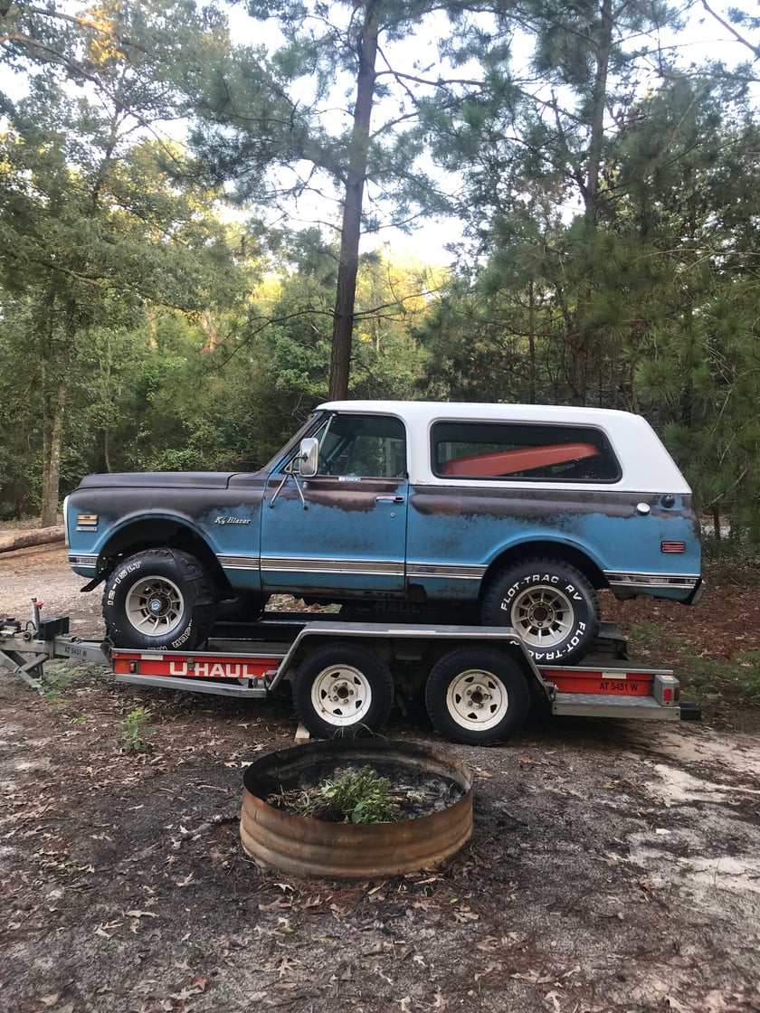 Bill's 1972 Chevrolet Blazer - Holley My Garage